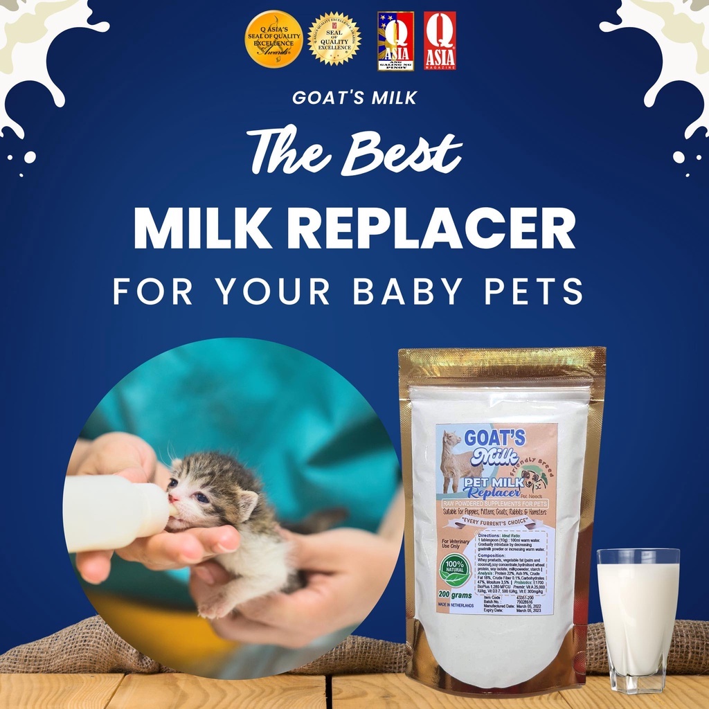 Goats Milk Pet milk replacer the dogs puppies cats kitten goat calves ...