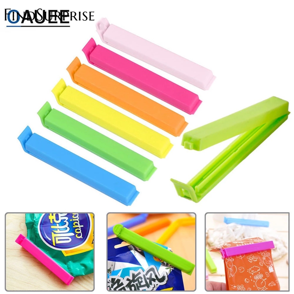 [Ready Stock] Kitchen Food Storage Snack Seal Sealing Bag Clips Clamp ...