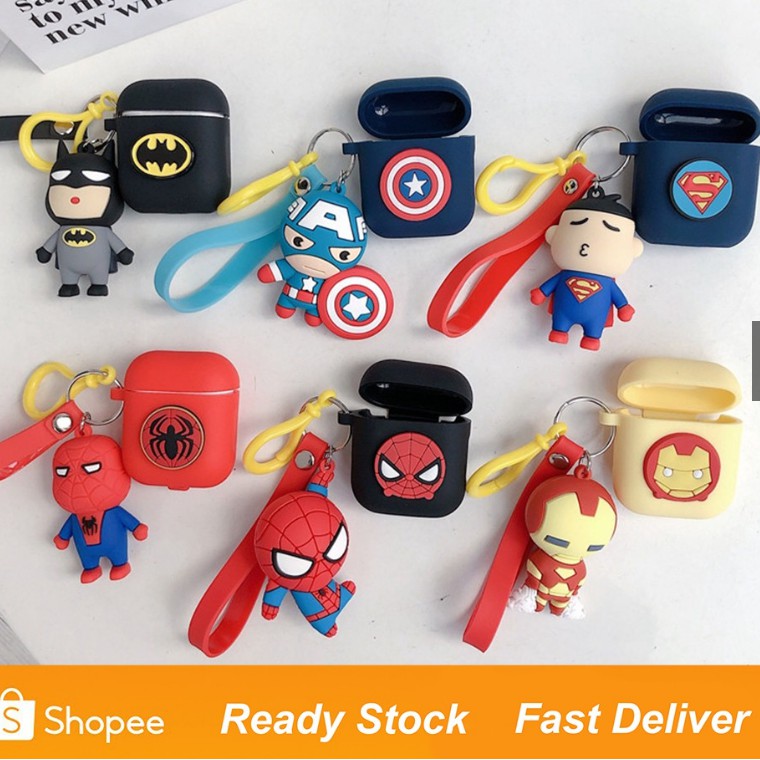 Airpods 4 case Marvel for airpods pro gen 2 1 2 pro 3 cover Batman ...