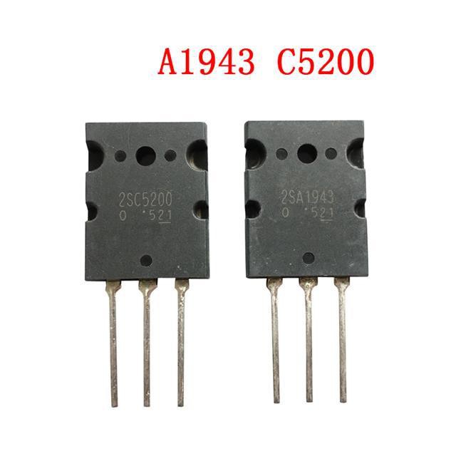 1pcs A1943 C5200 2SC5200 2SA1943 audio pair tube TO-3P new | Shopee ...