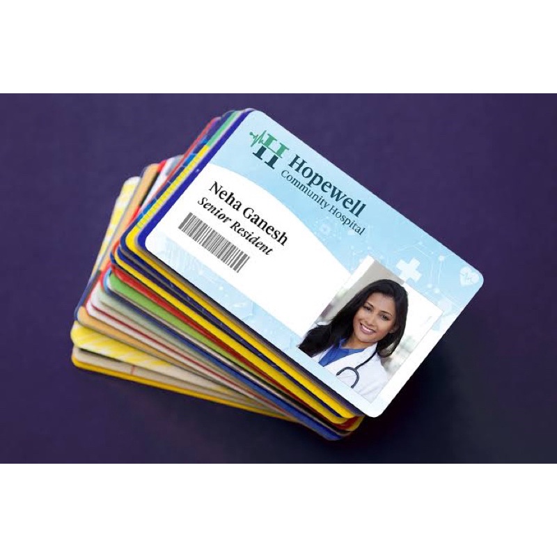 PVC ID (No lanyard include) PRINT ONLY | Shopee Philippines