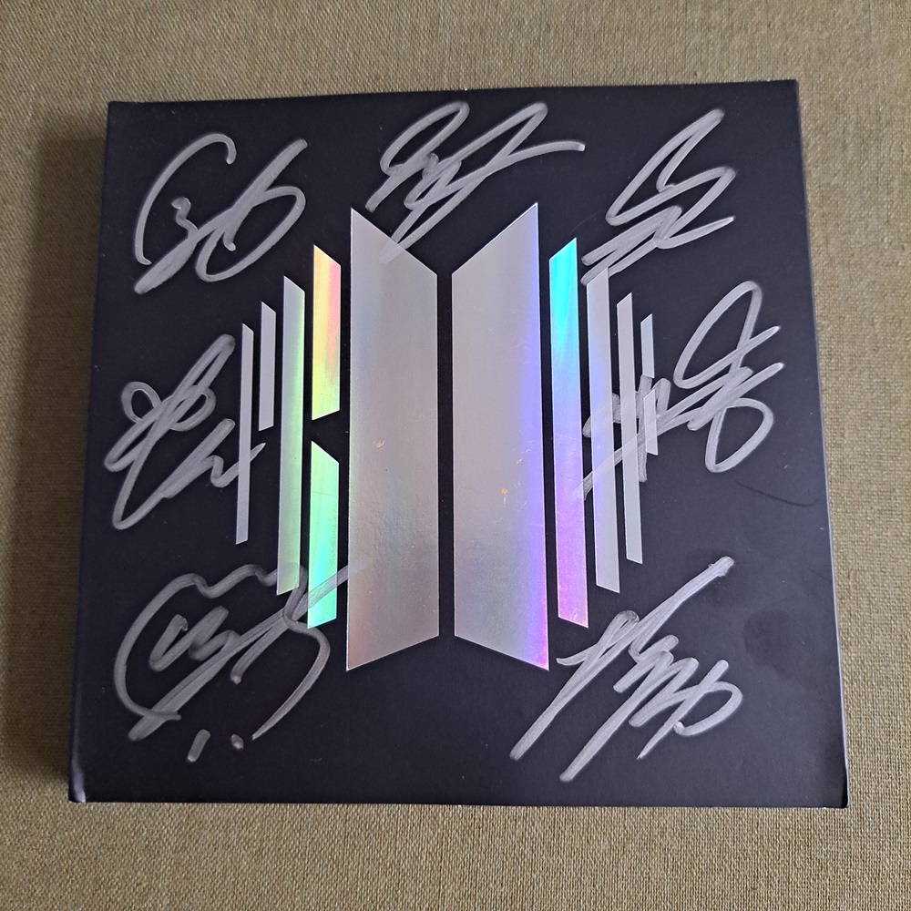 BTS Bangtan Boys Autographed PROOF ALBUM CD+PHOTOBOOK +SIGNED PHOTO K ...