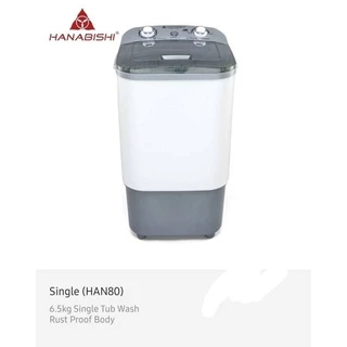 Shop washing machine hanabishi single tub for Sale on Shopee Philippines