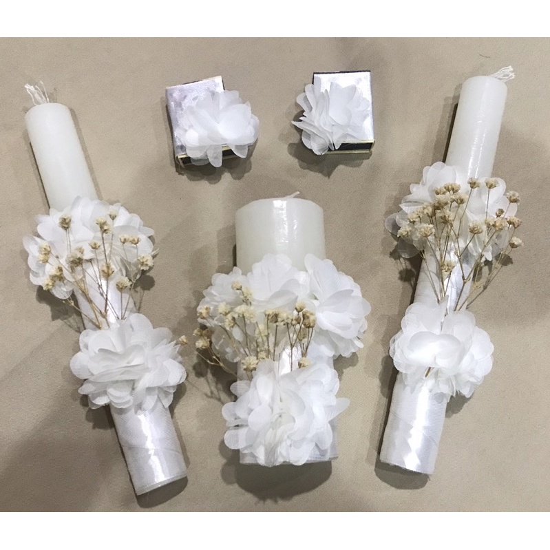 Unity Candles Set (customized) | Shopee Philippines
