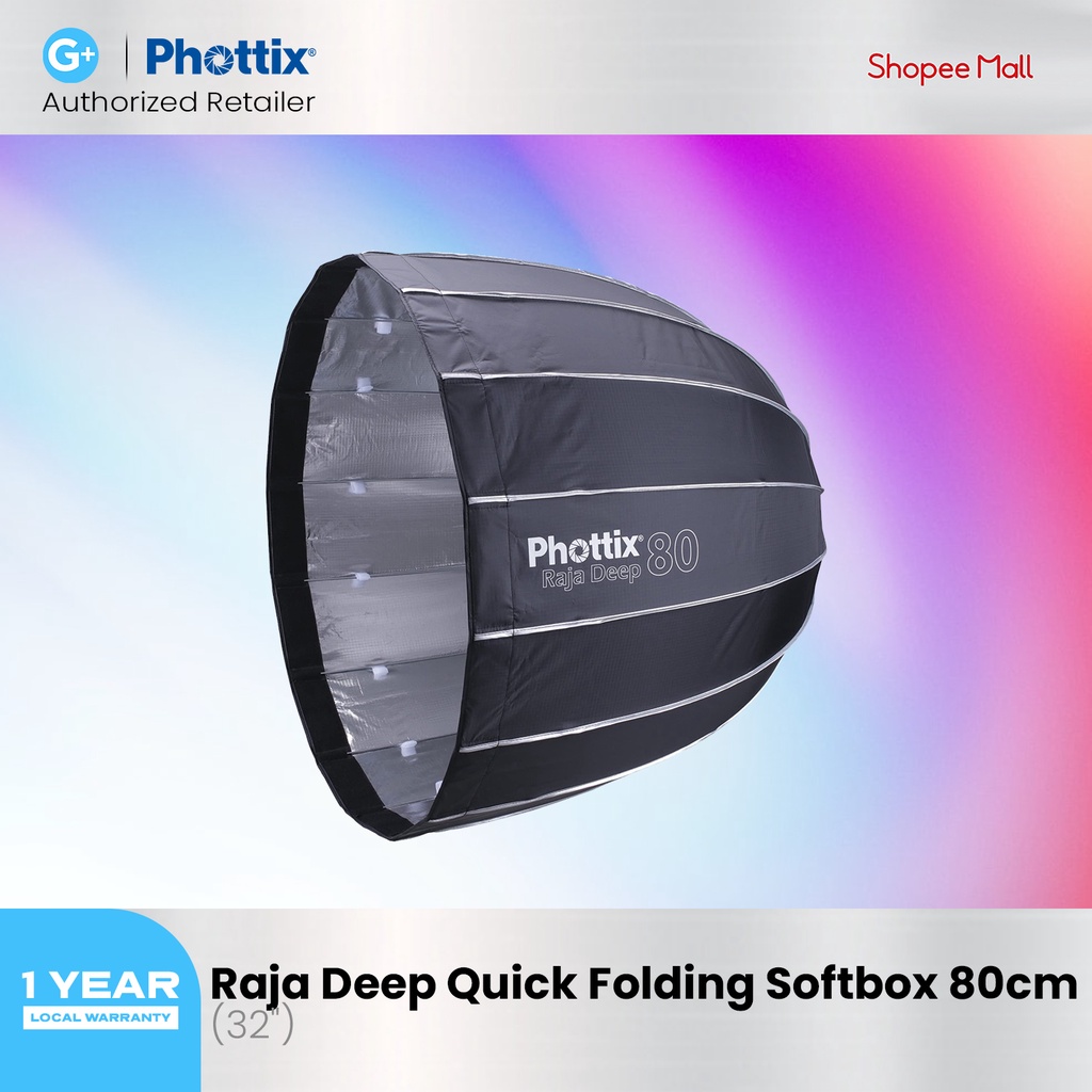 Phottix Raja Deep Quick Folding Softbox 80cm (32") | Shopee Philippines