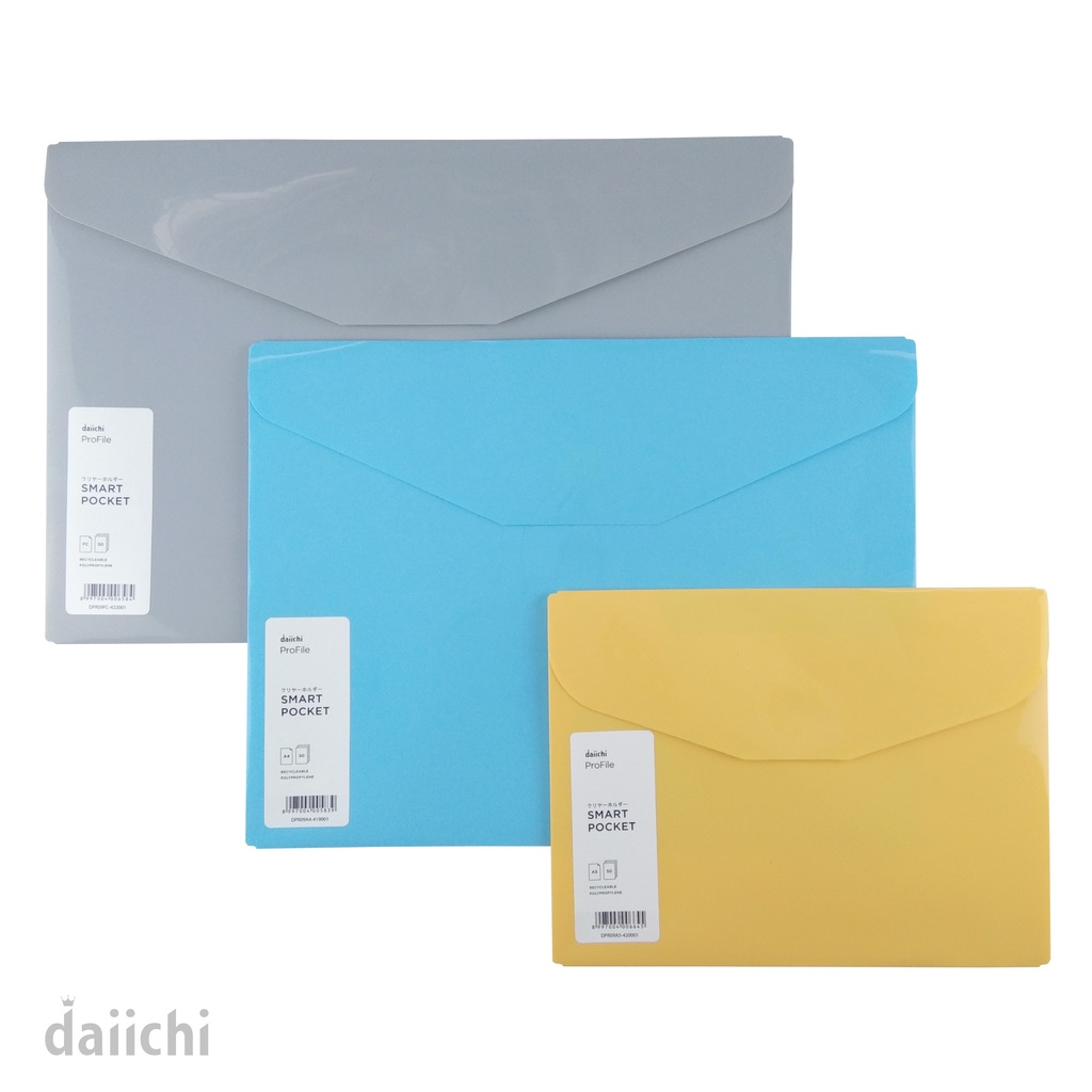 Smart Pocket Map Plastic Touch Adhesive Daiichi Profile DPR | Shopee ...