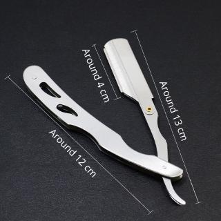 Men's Razor Stainless Steel Sharp Blades 270 Degrees Barber Razor Tools ...