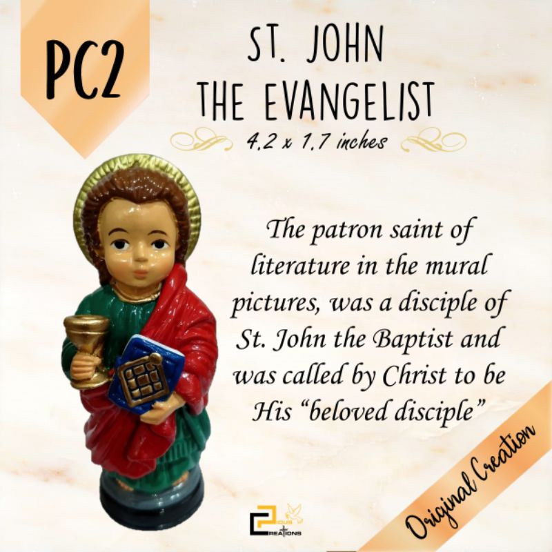 Chibi Saint - St. John the Evangelist | Shopee Philippines