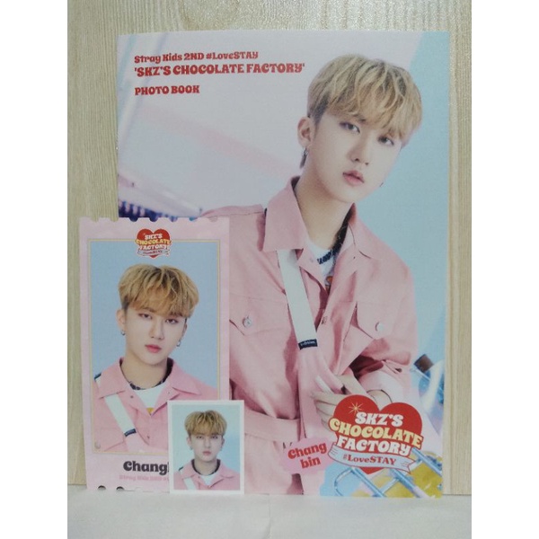 Stray Kids Changbin LoveSTAY Chocolate Factory Official Photobook ...