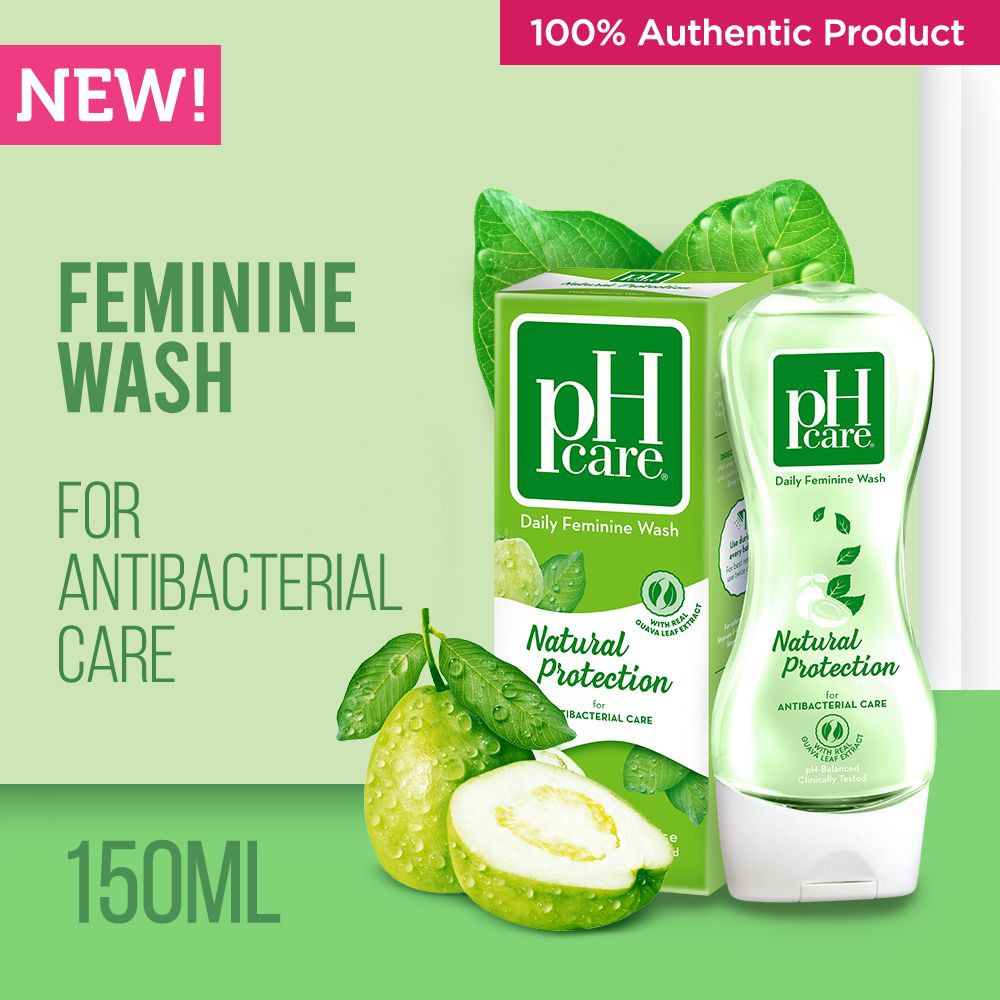 pH Care Daily Feminine Wash Natural Protection 150mL | Shopee Philippines