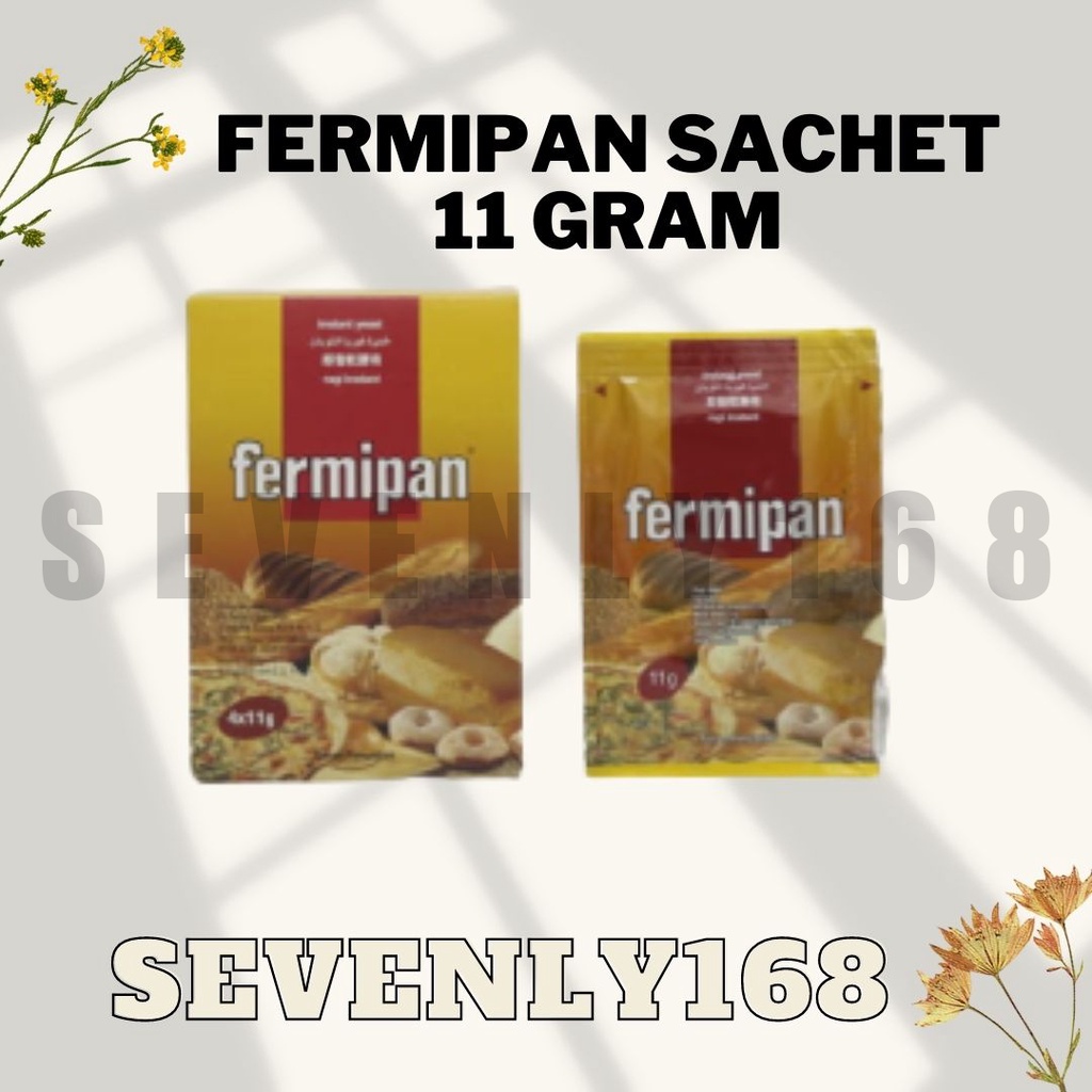 Fermipan Sachet 11 grams / Instant Yeast / Instant Yeast (RETAIL ...