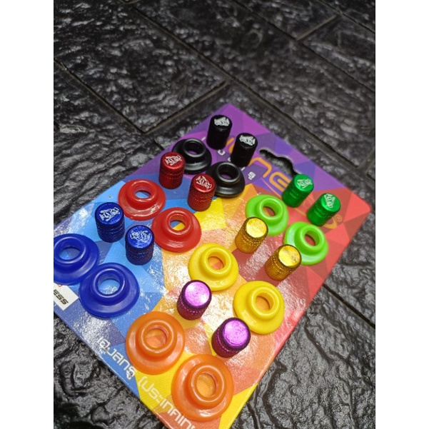 RUBBER & TIRE VALBE CAP FRONT & REAR (UNIVERSAL) | Shopee Philippines