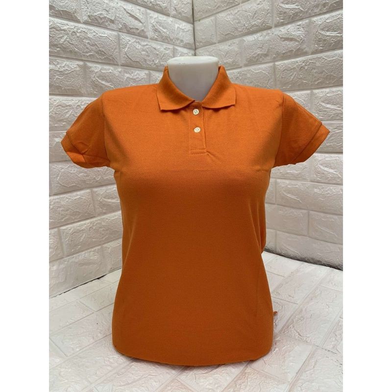 Ladies' Classic Honeycomb Plain Polo Shirt with Side Slit (fits only up ...