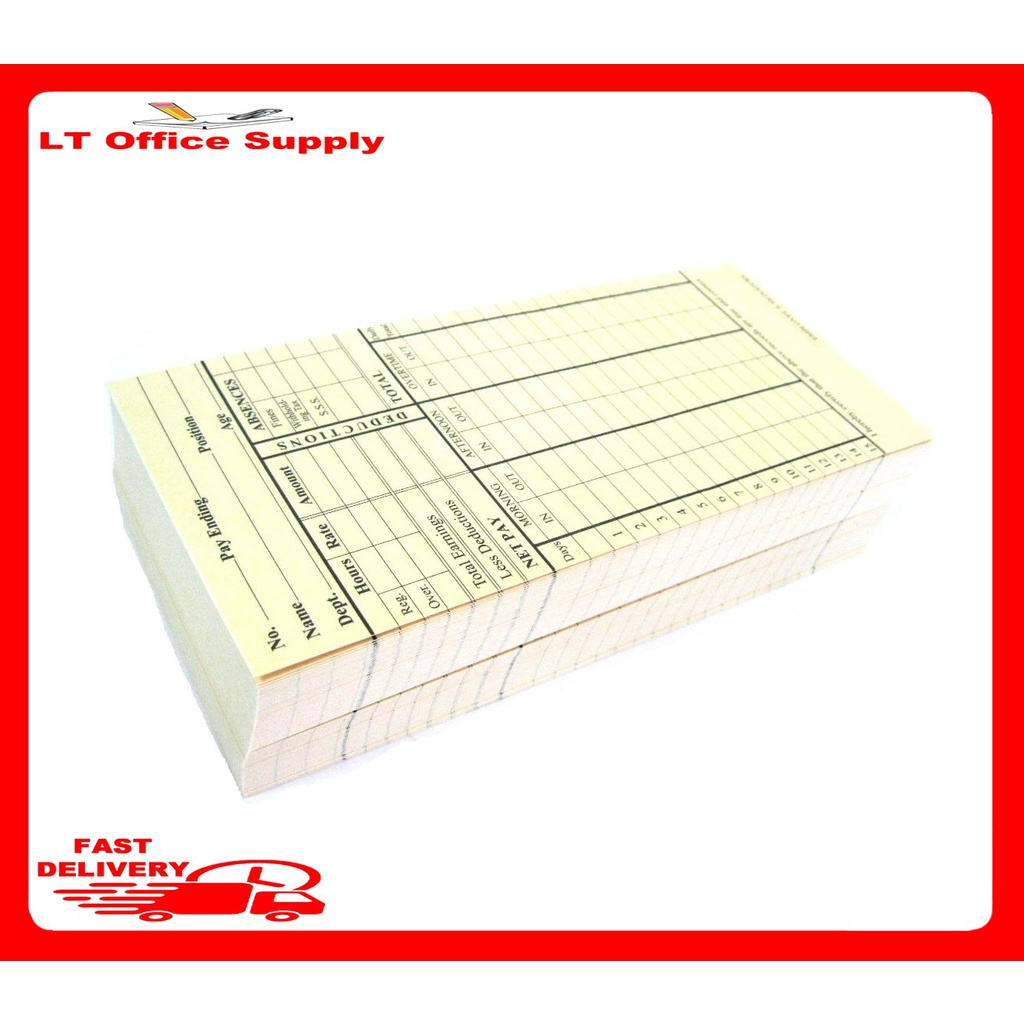 Daily Time Card Record | Shopee Philippines