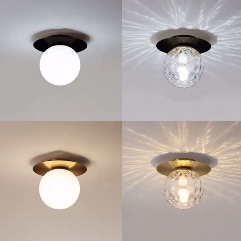 Nordic Aisle Ceiling Lamp Wrought Iron Corridor Lamp Modern Home Study ...