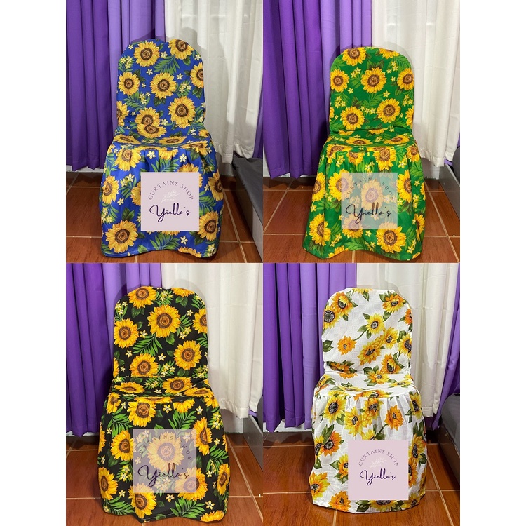 SUNFLOWER Uratex Monoblock Chair Cover | Shopee Philippines