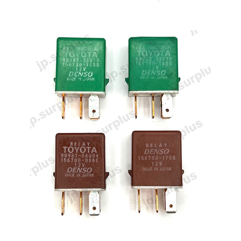 Japan Surplus Toyota Denso Relay 5 Pin 12V Green / Brown | Shopee ...