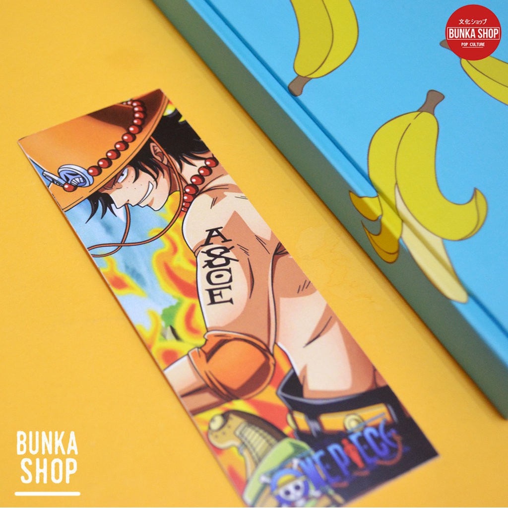 One Piece Portgas D Ace Anime Bookmark | Shopee Philippines