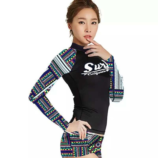 Rush guard terno free size fit S to xl | Shopee Philippines