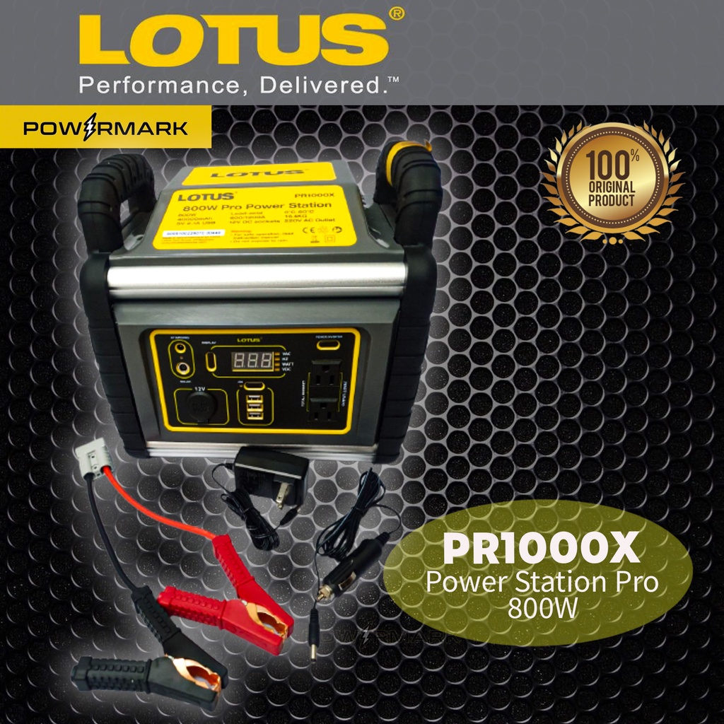 LOTUS PR1000X Power Station Pro 800W [POWERMARK | LCT] | Shopee Philippines