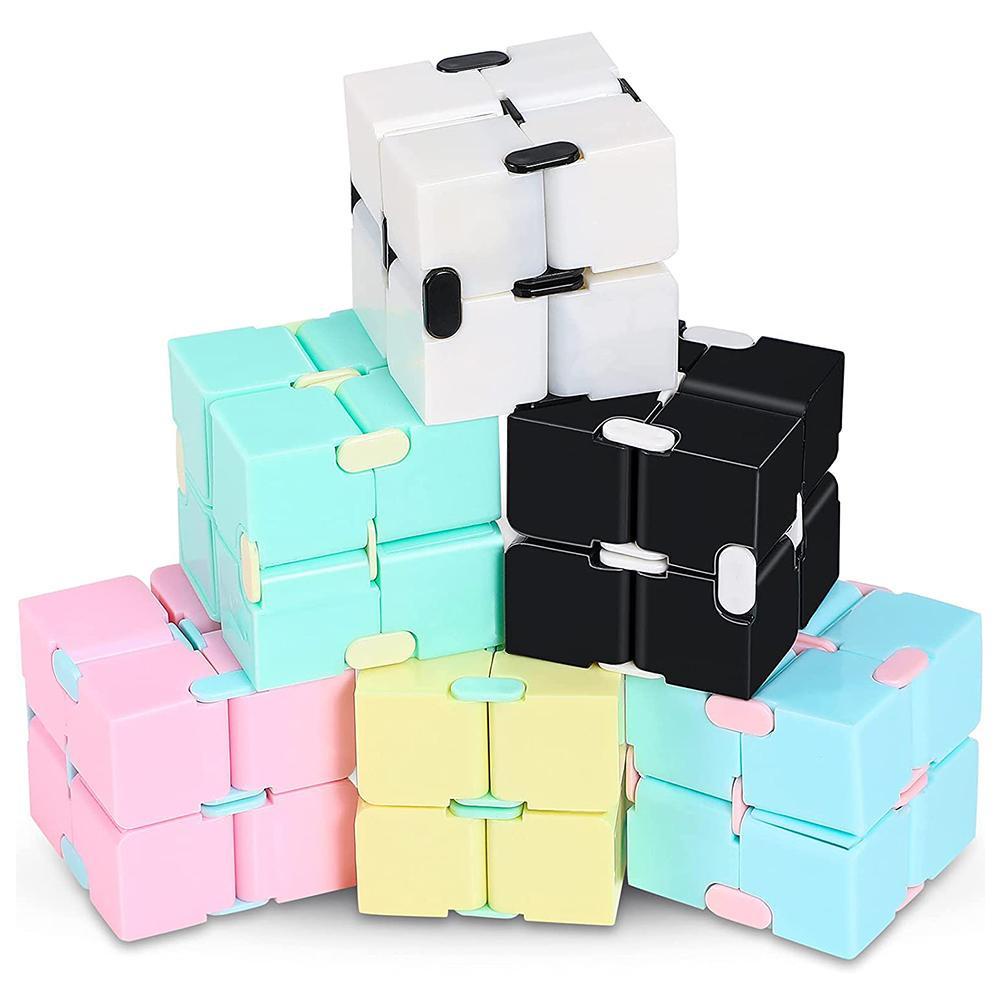 Antistress Infinite Cube Infinity Cube Office Flip Cubic Puzzle Stress ...