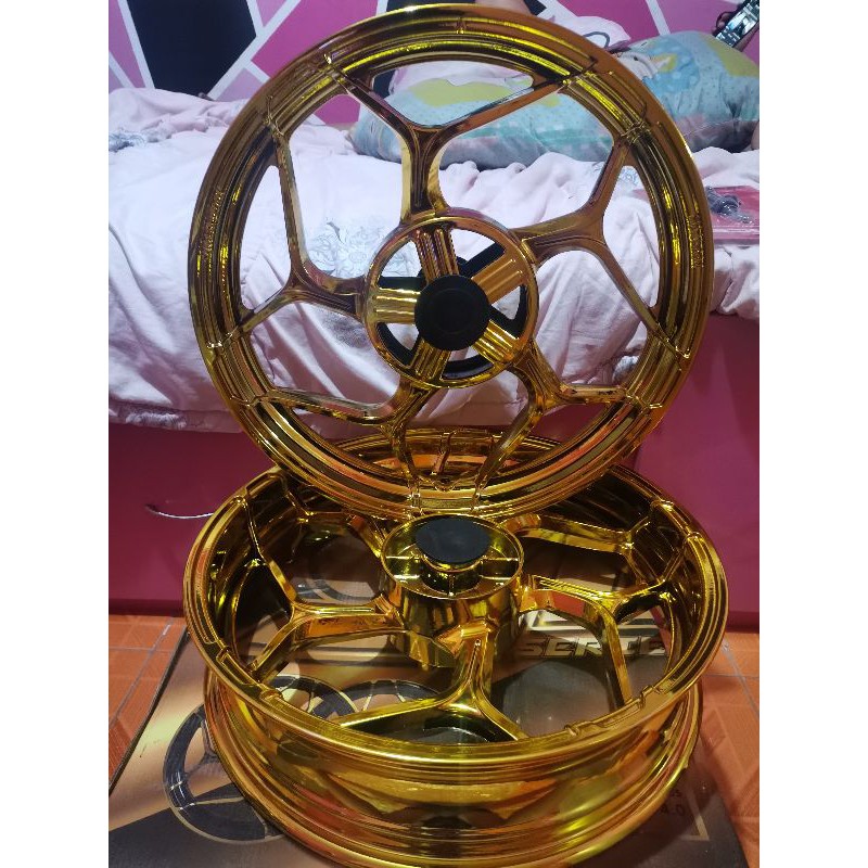 Asio mags s2 Single Disc Chrome Colors 2.5f-4.0r 17 with Bearings For ...