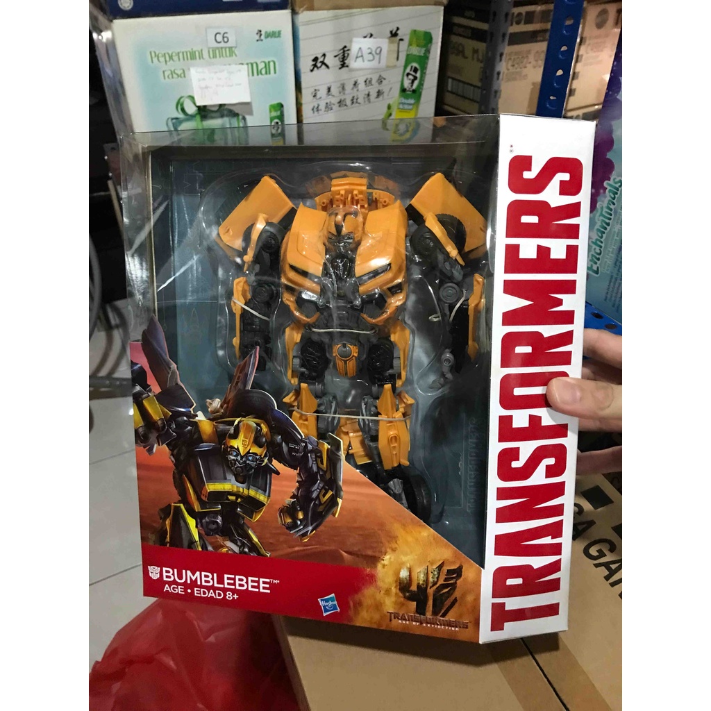 OLD Hasbro NEW Transformers aoe leader class bumblebee | Shopee Philippines