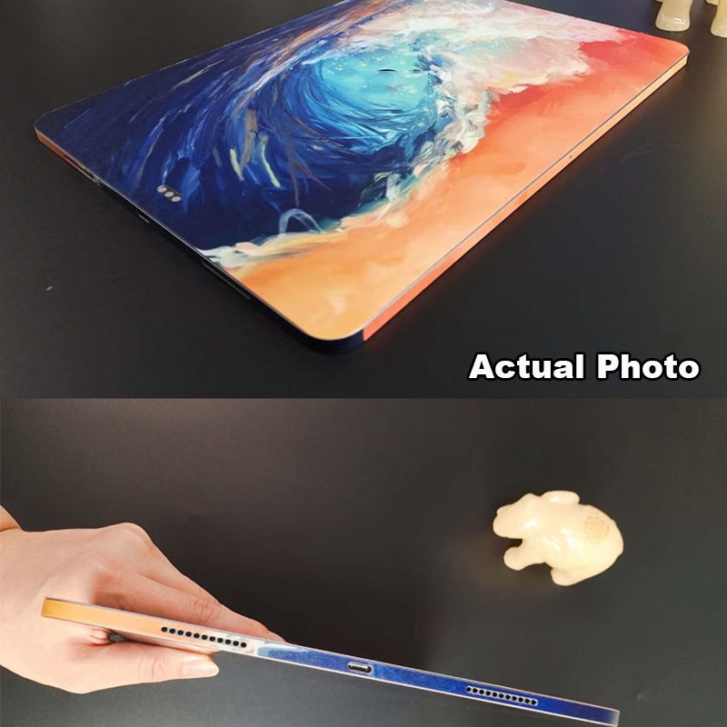 Titanium Color Skin Compatible for iPad Pro Air 11 13 4 5 6 M1 M2 M4 ...