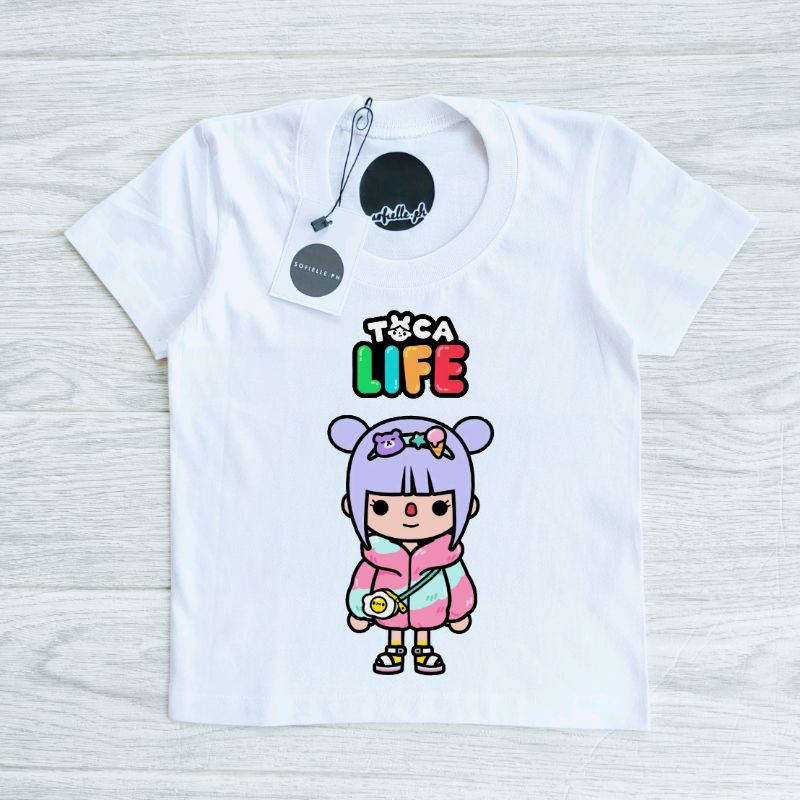 Sofielle.ph Toca Life World Tshirt Toca Boca T-shirt for Kids and Adult ...
