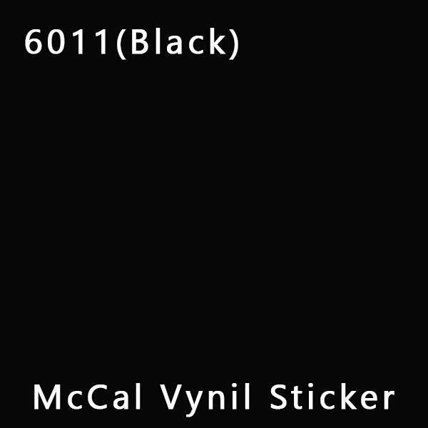 made in taiwan 🇹🇼 McCal Glossy vynil sticker/decals (Black,Blue,White ...