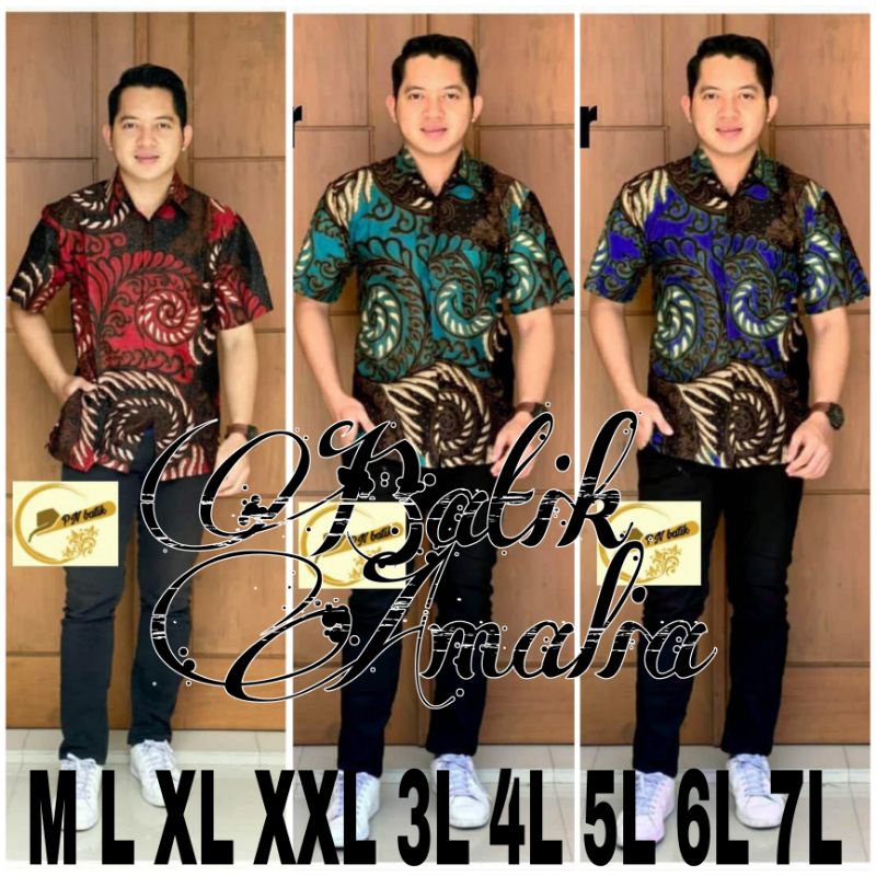 Batik jumbo BIG SIZE JUMBO XXL XXXL 3L 4L 5L BATIK JUMBO COUPLE "M,L,XL ...