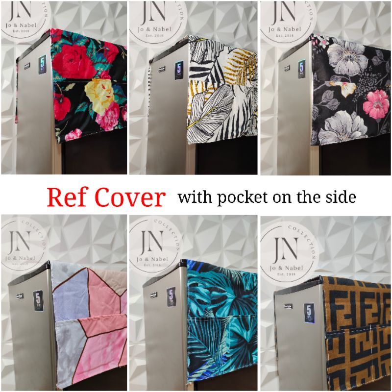 Ref Cover with pocket on the side - High Quality | Shopee Philippines