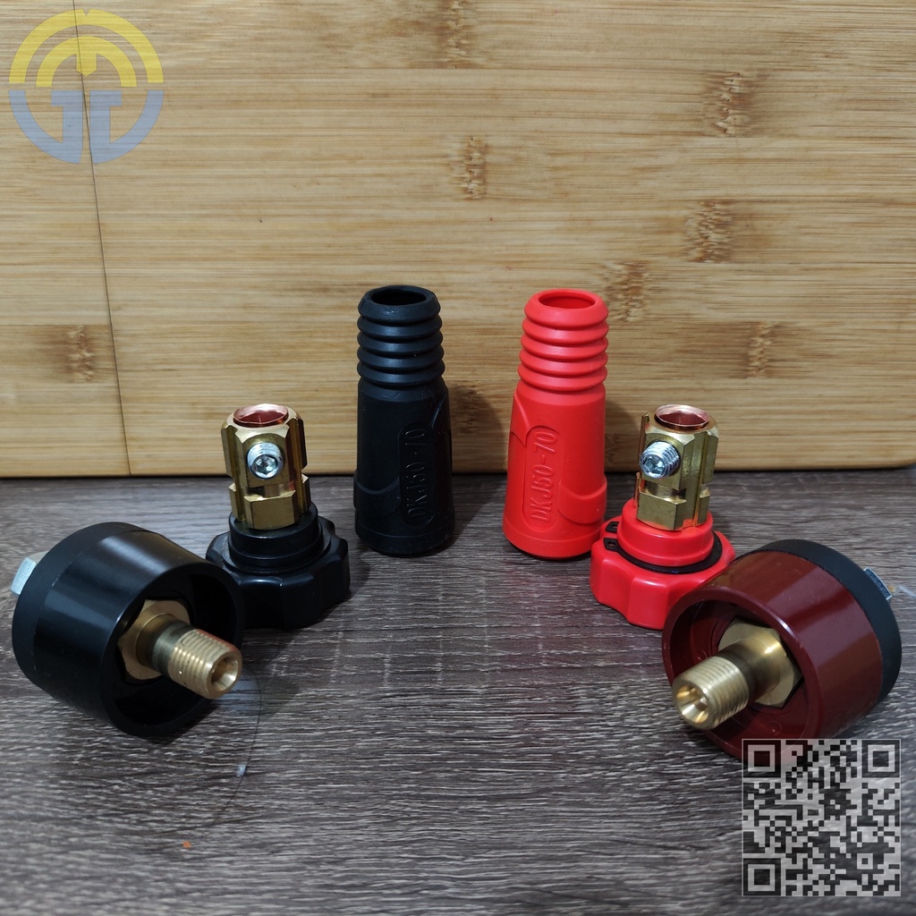 High Performance Welding Cable Connector Threaded Plug and Socket Set ...