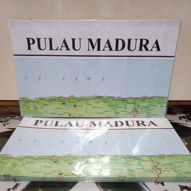 Folding Map - MADURA ISLAND MAP | Shopee Philippines
