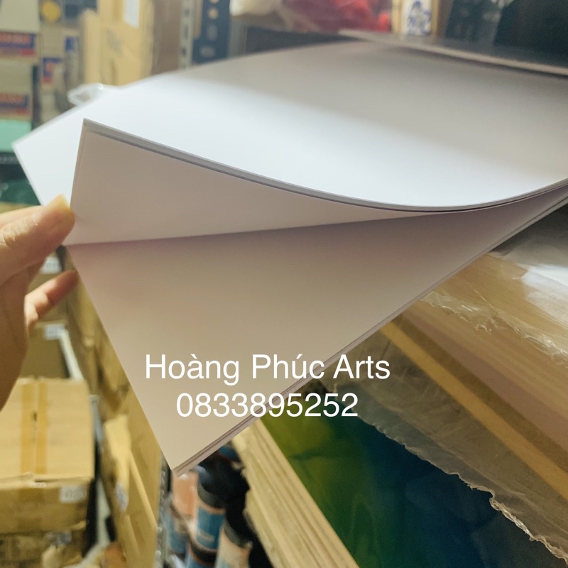 Roki A2 paper - set of 10 sheets - smooth white double-sided paper ...