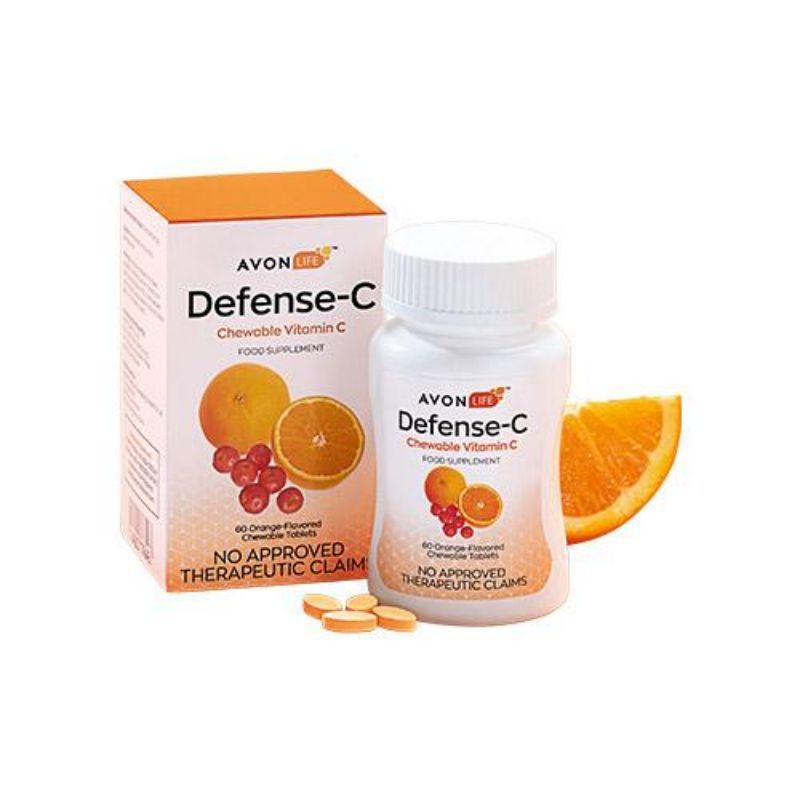 AVON Life DEFENSE-C Chewable Vitamin C (60 chewable tablets) | Shopee ...