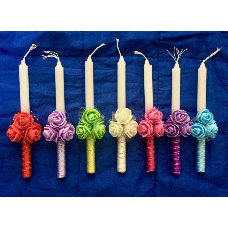 Debut Candle-7th Birthday Candles/18th Birthday Candle-Christening ...