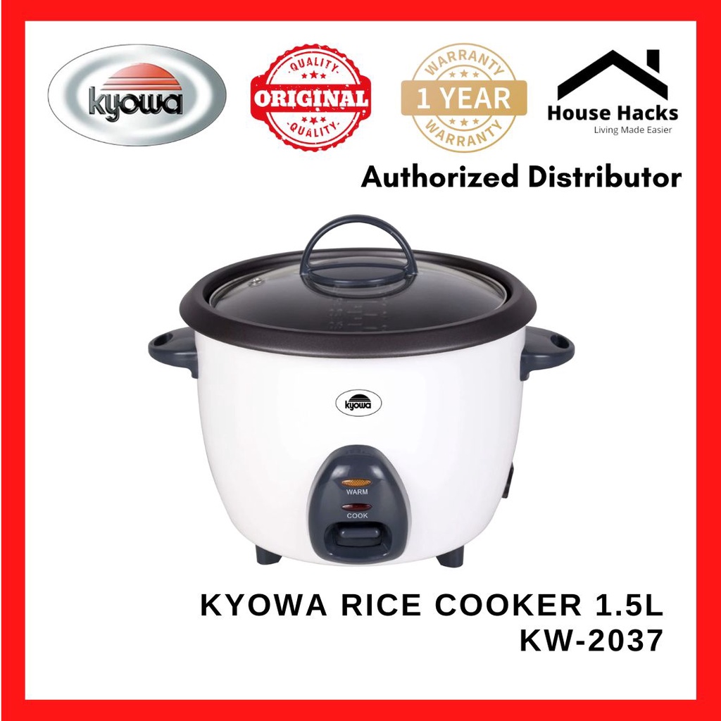 Kyowa Rice Cooker 1.5L KW-2037 (House Hacks) | Shopee Philippines