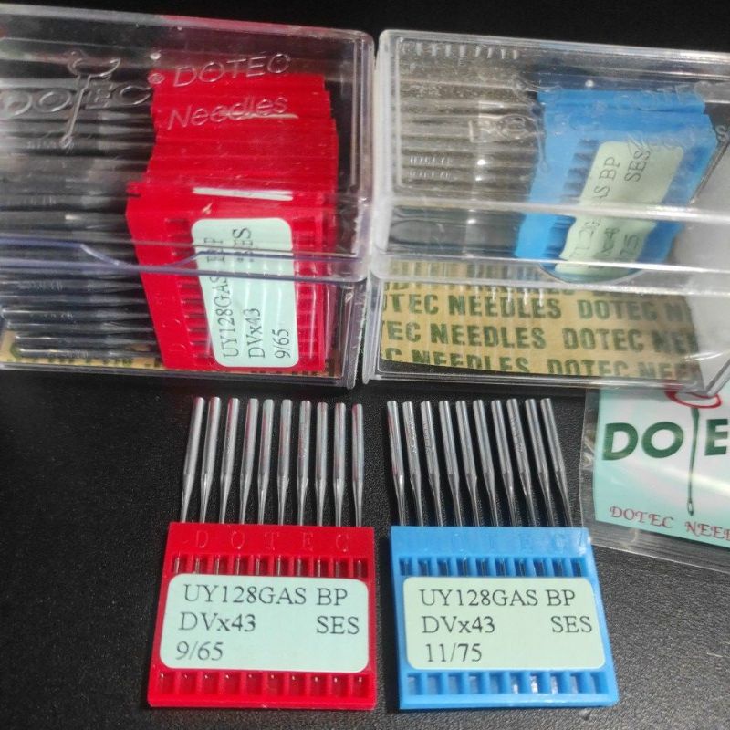 Original dotec UY size 9 11 Ballpoint piping coverstitch needles ...