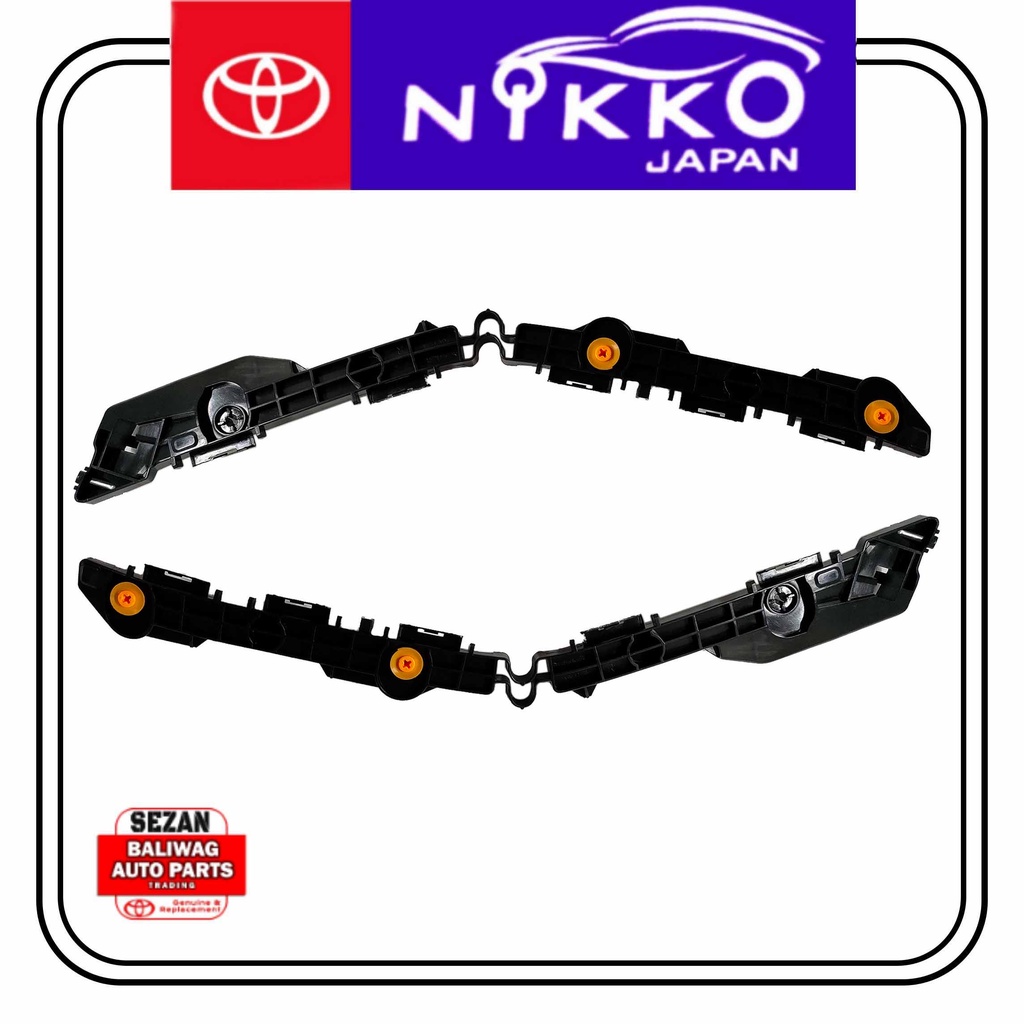 NIKKO JAPAN BUMPER SUPPORT REAR SET TOYOTA FORTUNER 2016-2022 52575 ...