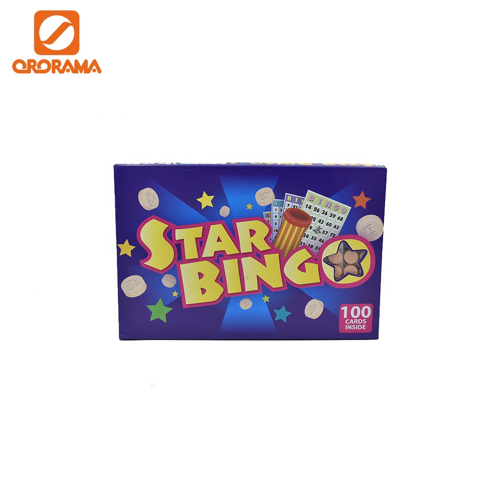 Star Bingo Set 100 Cards, Star Bingo Set Game Traditional Bingo Game ...
