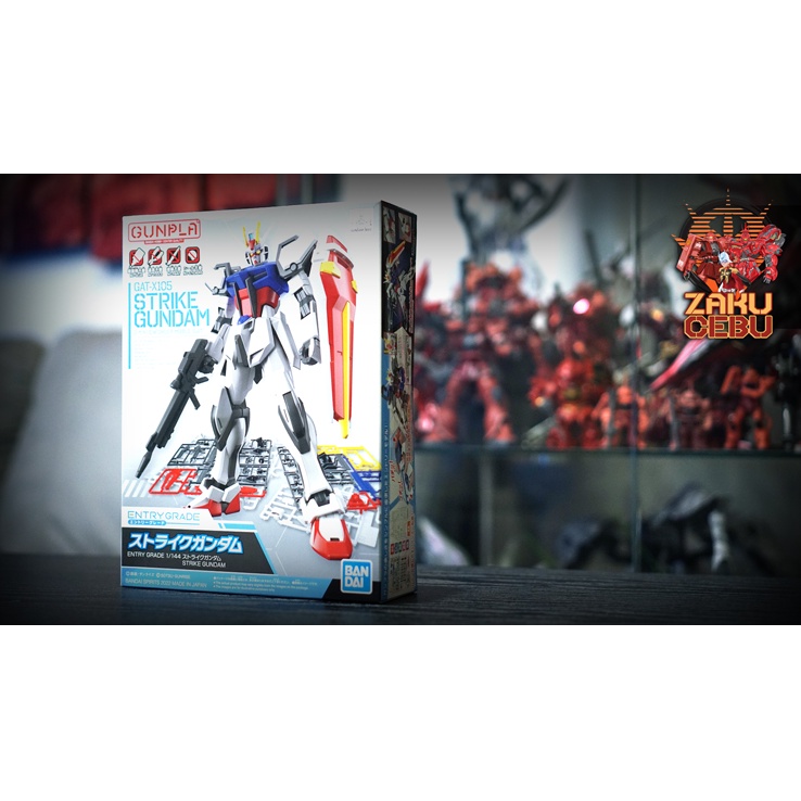 Bandai 1/144 EG Entry Grade Strike Gundam (Gunpla) | Shopee Philippines