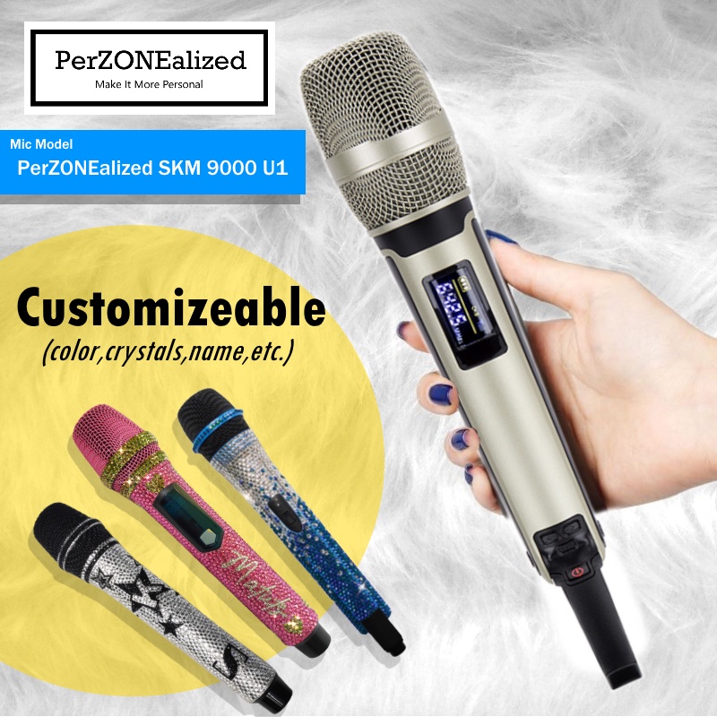 PerZONEalized SKM 9000 U1 Wireless Microphone - Customized Microphone ...