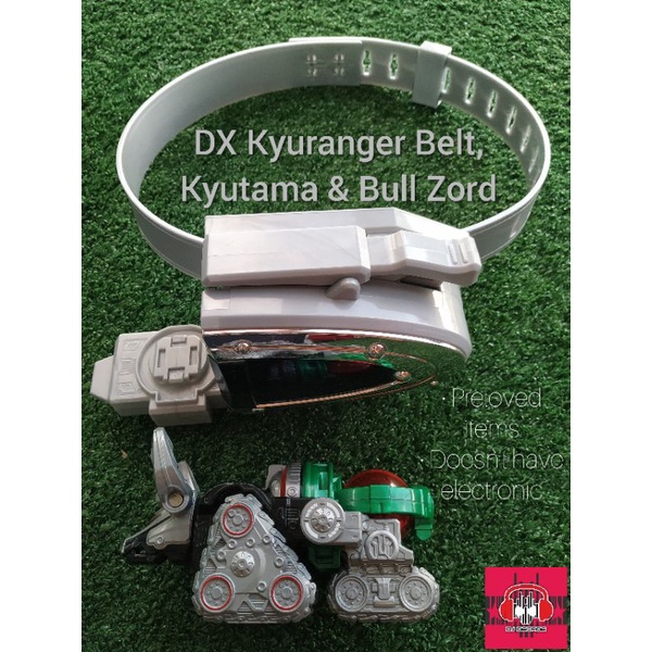 BANDAI UCHU SENTAI KYURANGER DX BELT KYUTAMA HOLDER & OUSHI VOYAGER ...