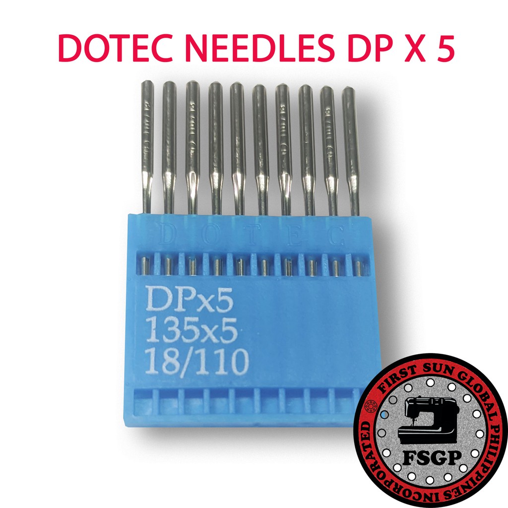 DPX5 Industrial Sewing Machine DOTEC needle (TAIWAN)DPX5 | Shopee ...