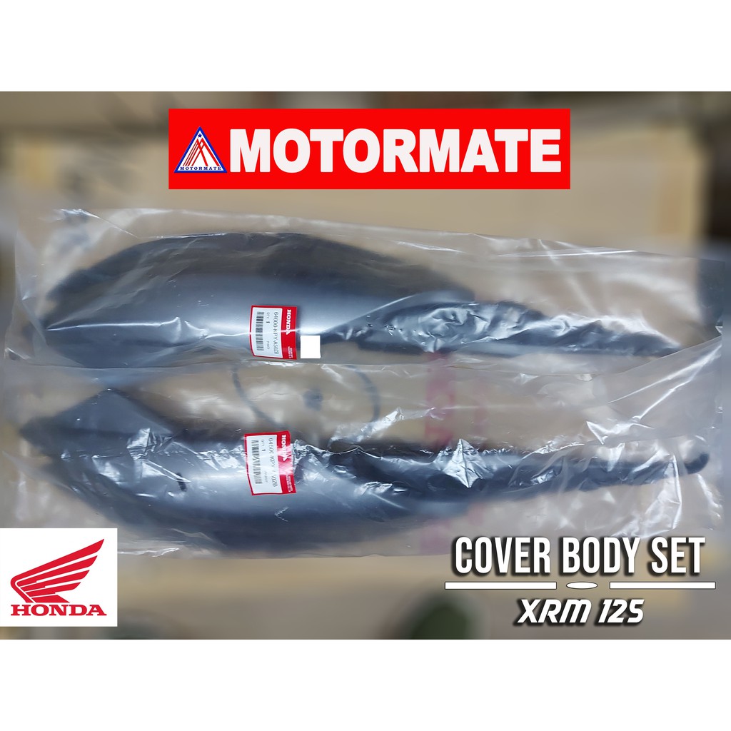 Cover Body Set XRM 125 Gray Honda Original | Shopee Philippines