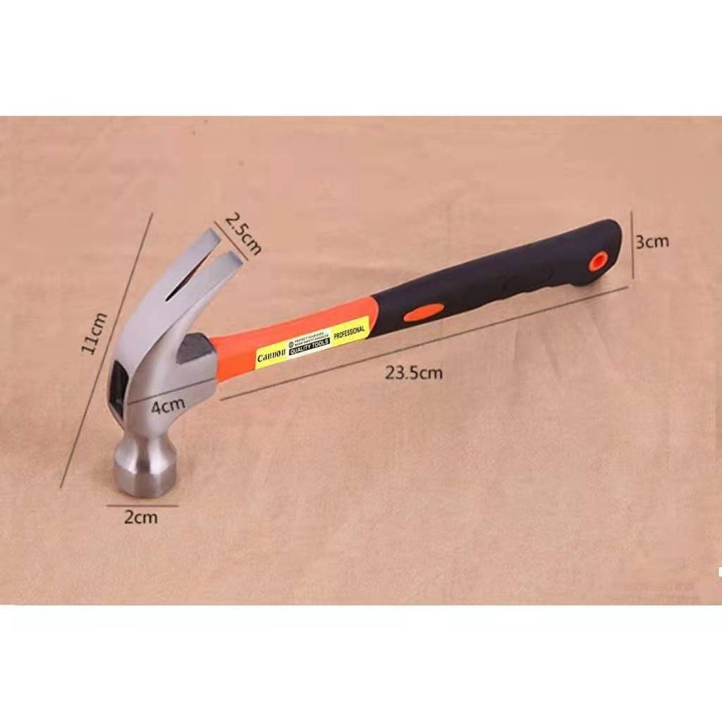 New Stubby Claw Hammer TPR Handle, Steel, Small Hand Tool | Shopee ...