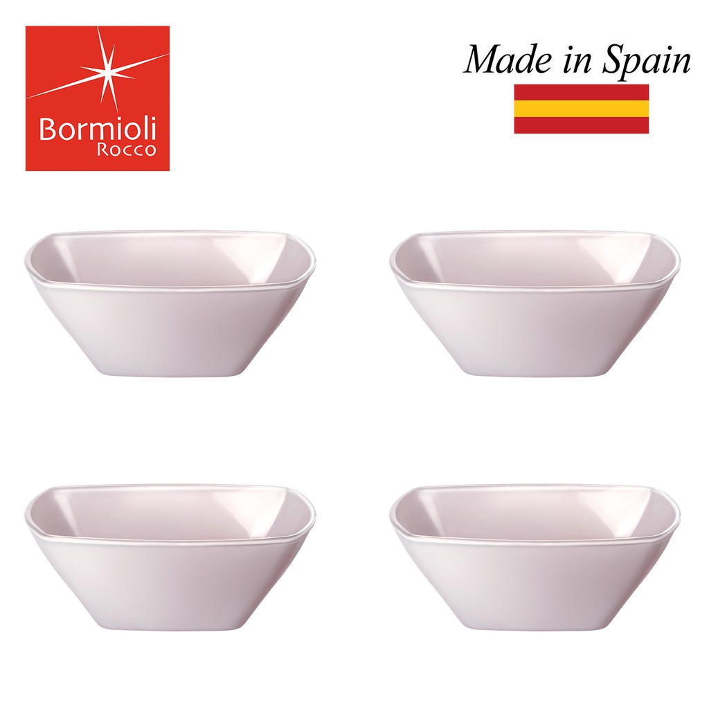 Bormioli Rocco Eclissi Purple Coppetta Glass Bowl 14cm 4pcs | Shopee ...