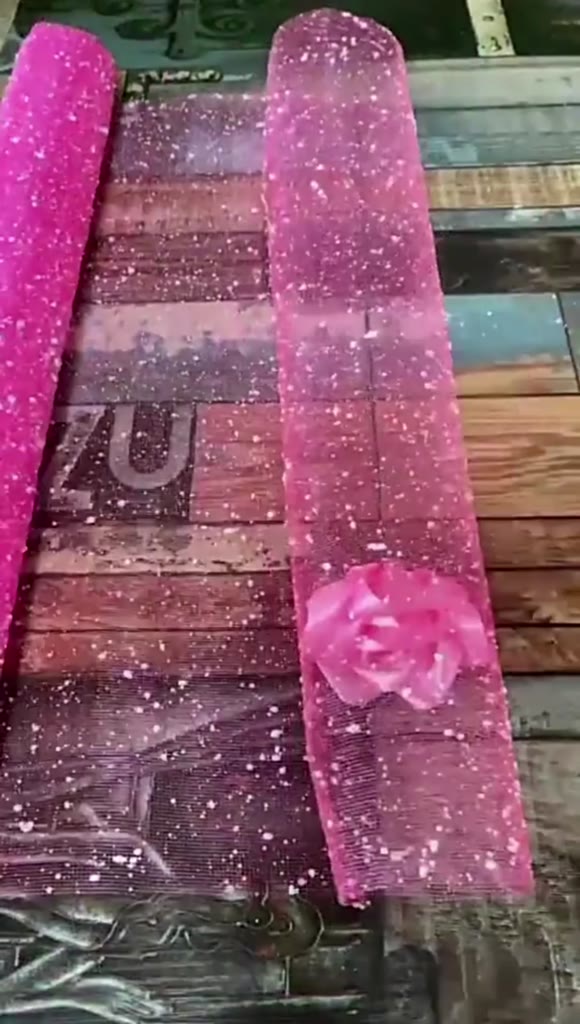 Snow Dot Gauze Bouquet Packaging Material Package Handmade DIY Flower ...