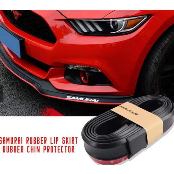 Samurai Lip Skirt （Protector） Fits all cars Front car bumper protector ...